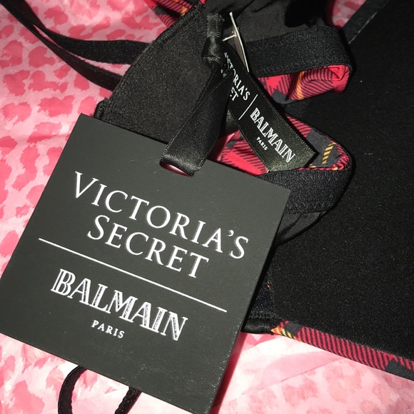 Balmain | Intimates & Sleepwear | Victorias Secret X Balmain Bra 36d ...